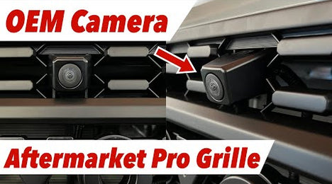 Front OEM Camera Mounting Bracket for Aftermarket TRD Pro Grille 2020 ...